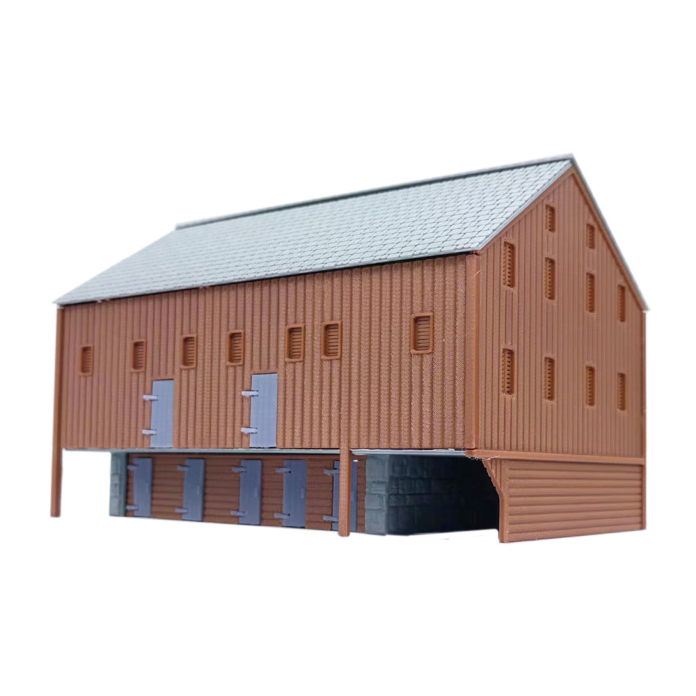 Large Country Farm Barn-McLean Barn Gettysburg 1:64 S Scale – Outland ...