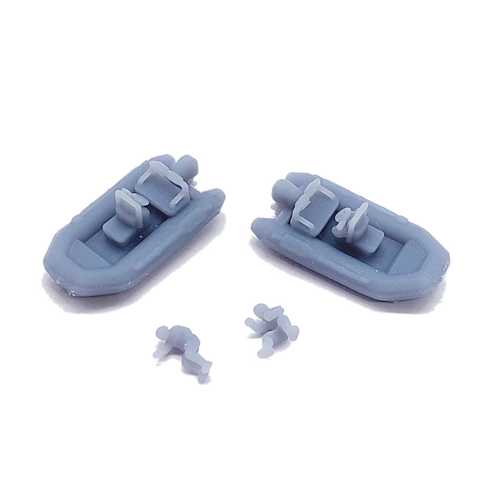 Speedboat Set with Figures 1:160 N Scale – Outland Models