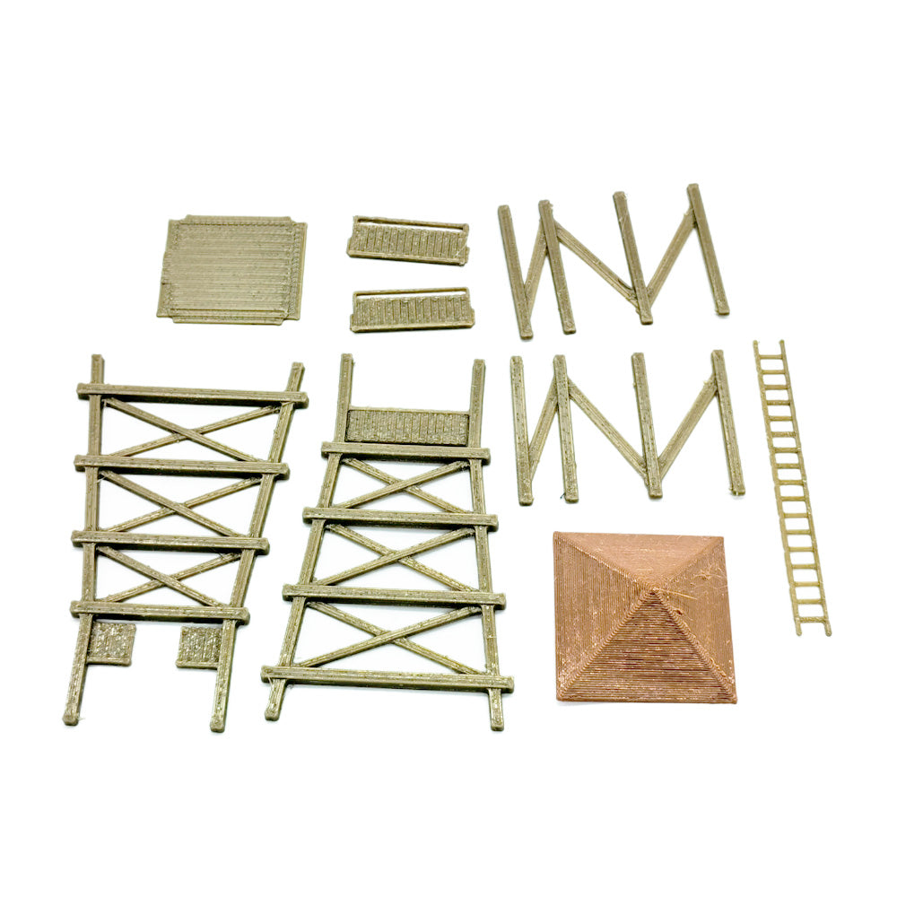 Country Style Watchtower / Lookout Tower (Tall) 1:87 HO Scale – Outland ...