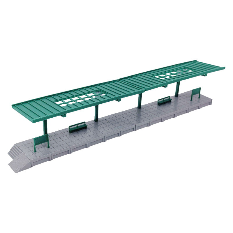 Classic Passenger Platform - side 1:87 HO Scale – Outland Models