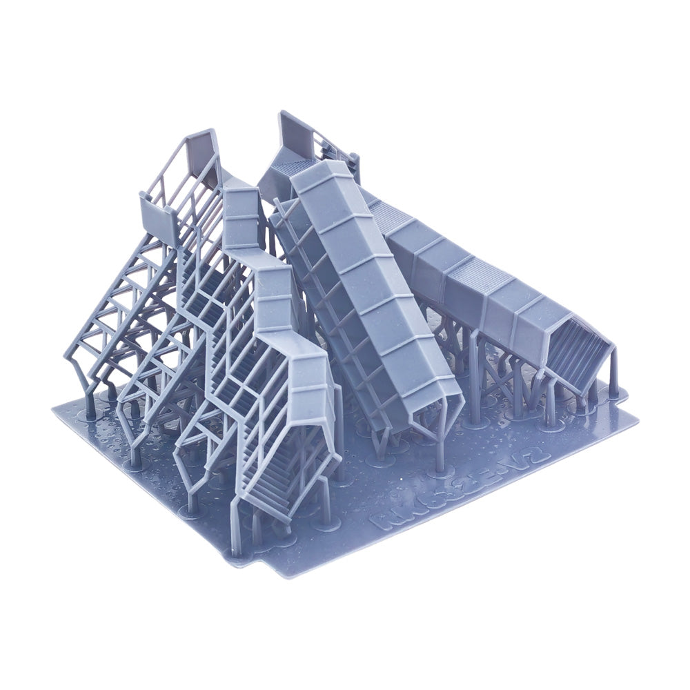 Overhead Footbridge with Canopy(Standard-2 Stairs/Extended-4 Stairs/E ...