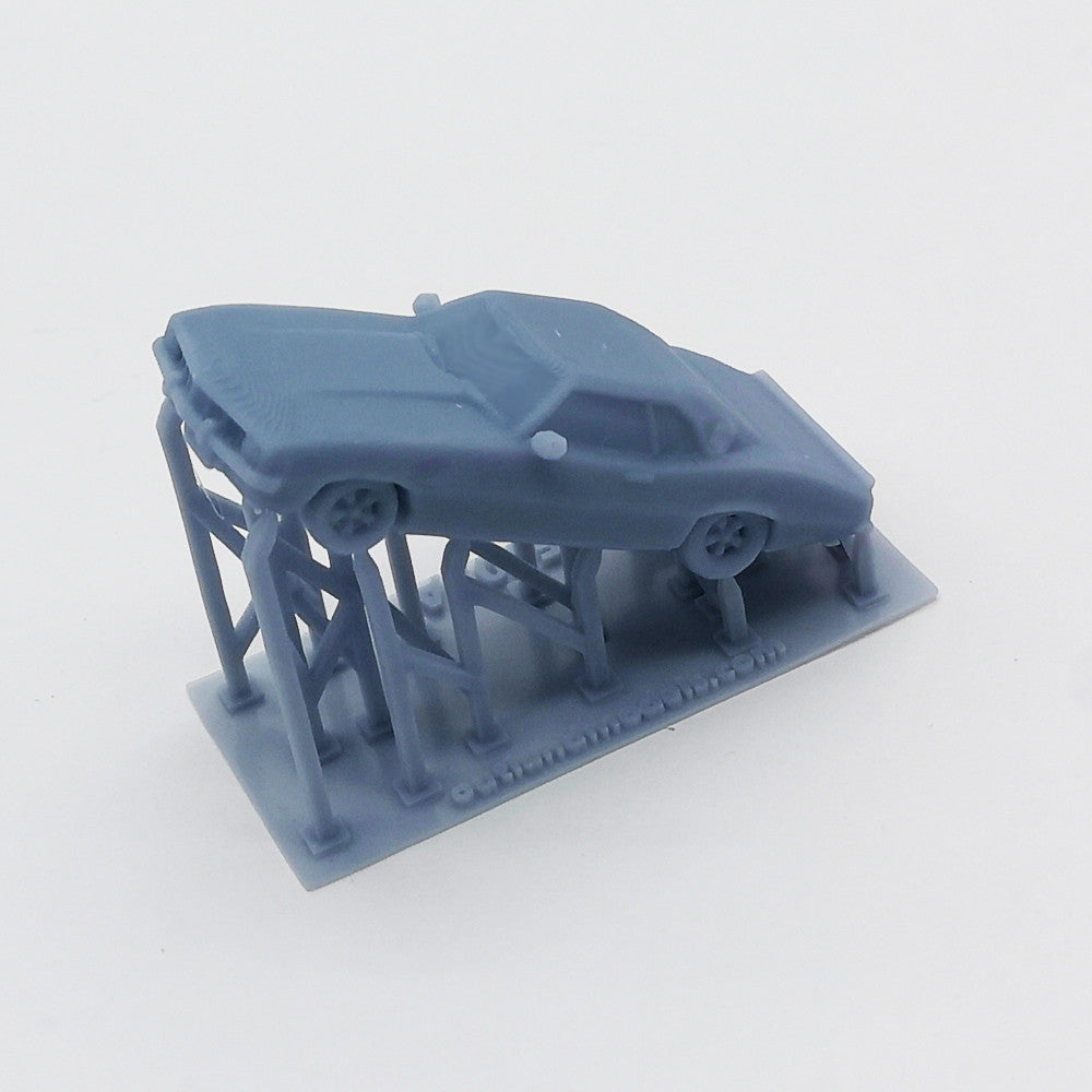 Outland Models Model Railroad Scenery Muscle Sports Car Scale HO 1:87