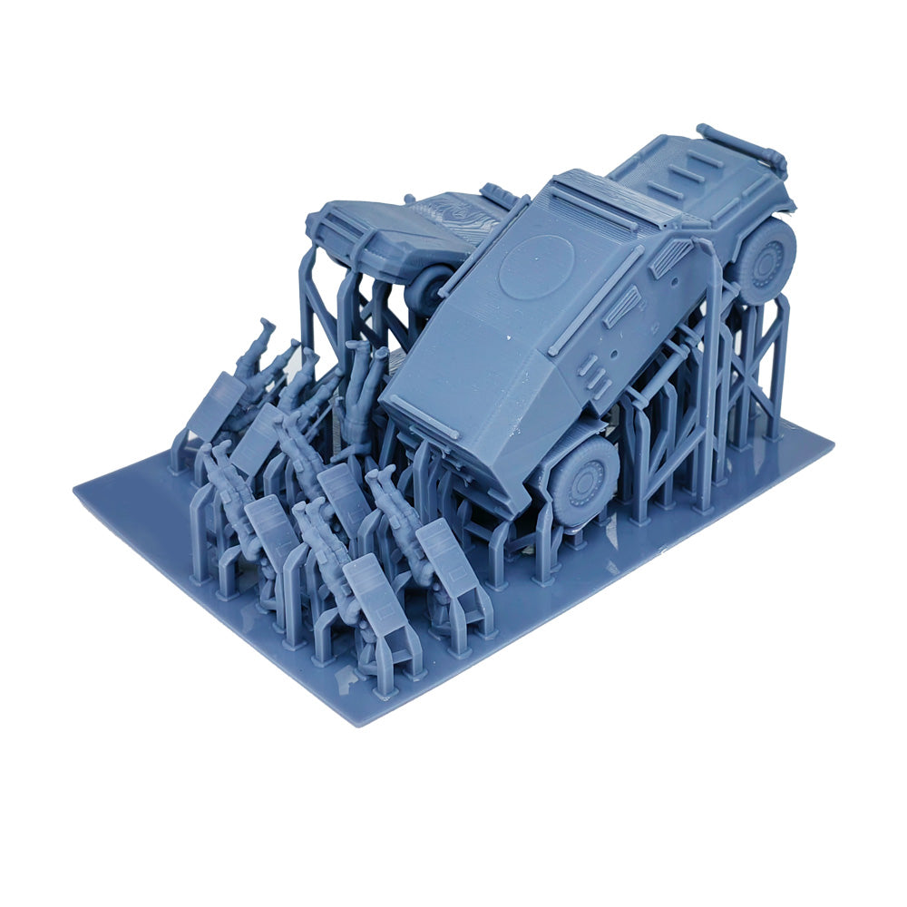 Riot Police Vehicle and Figure Series S Scale/1:64 – Outland Models