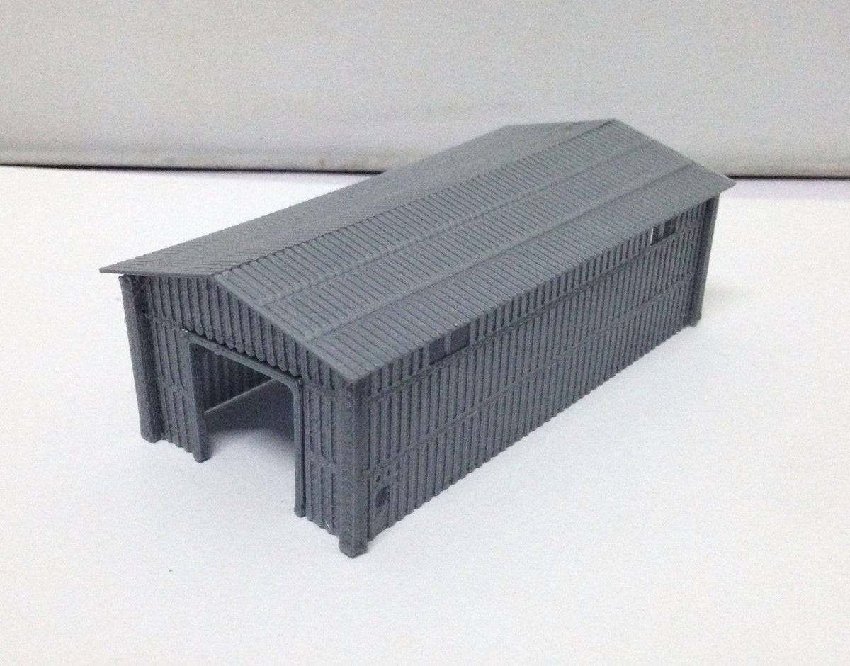 Shed for Warehouse / Factory Z Scale Outland Models Train Large Metal