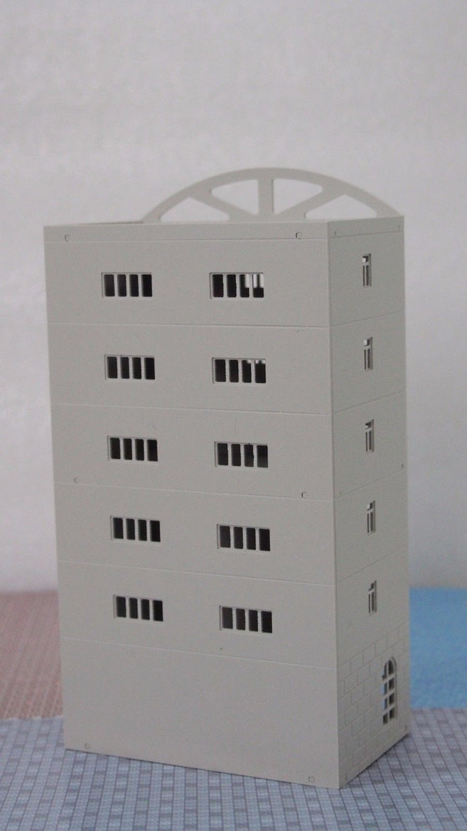 Modern City Building Curved Top Shopping Centre N Scale Outland Models