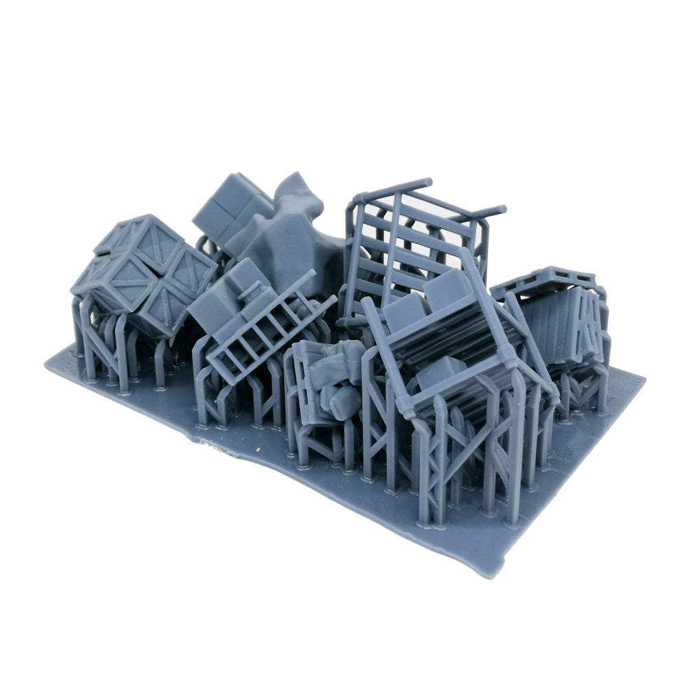Outland Models Scenery Miniature Logistics Warehouse Accessory Set 1: