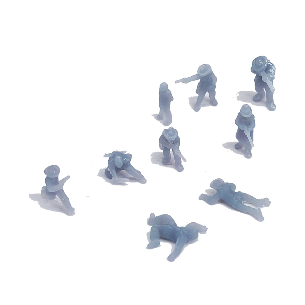 Old West Officials and Outlaws Set Z Scale – Outland Models