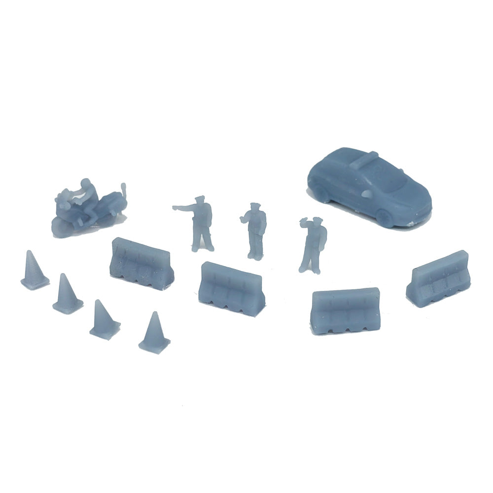 Traffic Control Police Vehicle Figure Set 1:220 – Outland Models