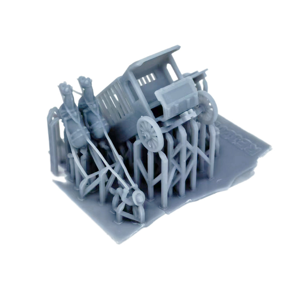 Old West Horse Carriage Prisoner Wagon – Outland Models